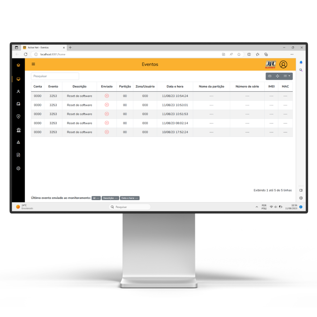 Active Net 3.0 – JFL Alarmes